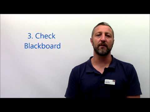 Tips for first year students @ ECU