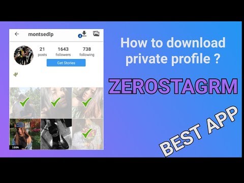 How to download private profile posts & story on Instagram ?