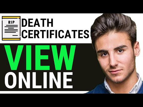 CAN I VIEW DEATH CERTIFICATES ONLINE (NEW WAY)