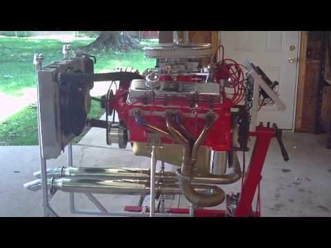 Homemade Engine Run Stand