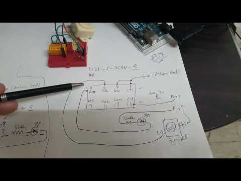 Using Arduino Uno and a Double Pole Double Throw relay to control 2 ...