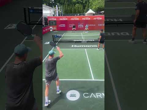 Caden Nemoff hits the pickleball shot of the day 🔥💥