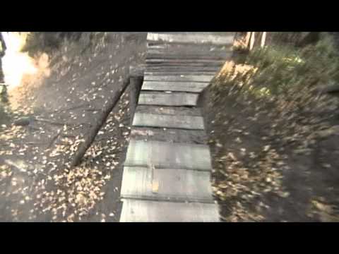 Riding McKenzie Trail in Red Deer Alberta Canada