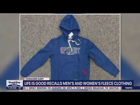 Life is Good recalls men's and women's fleece clothing | FOX 13 Seattle