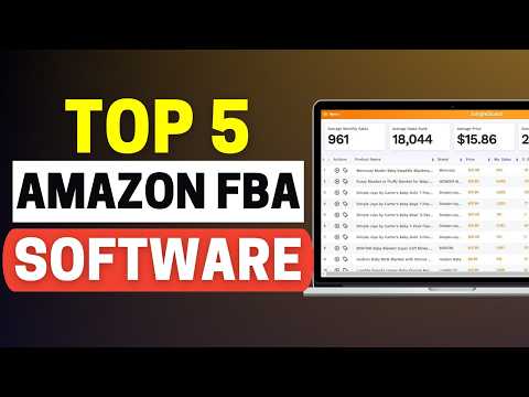 Best Amazon Seller Tools 2025: Top 5 Amazon FBA Software