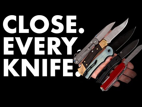 How to Close a Pocket Knife | Lock Types