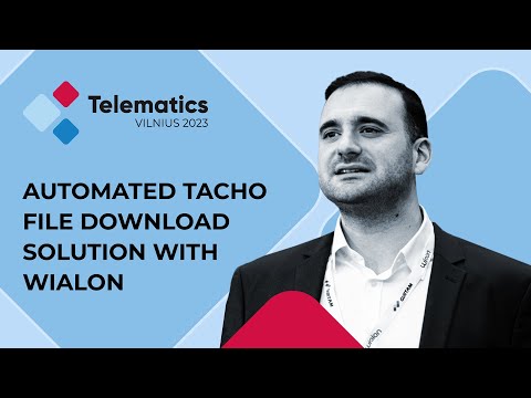 M.Sc.Eng. Daniel Kitin, Automated tacho file download solution with Wialon