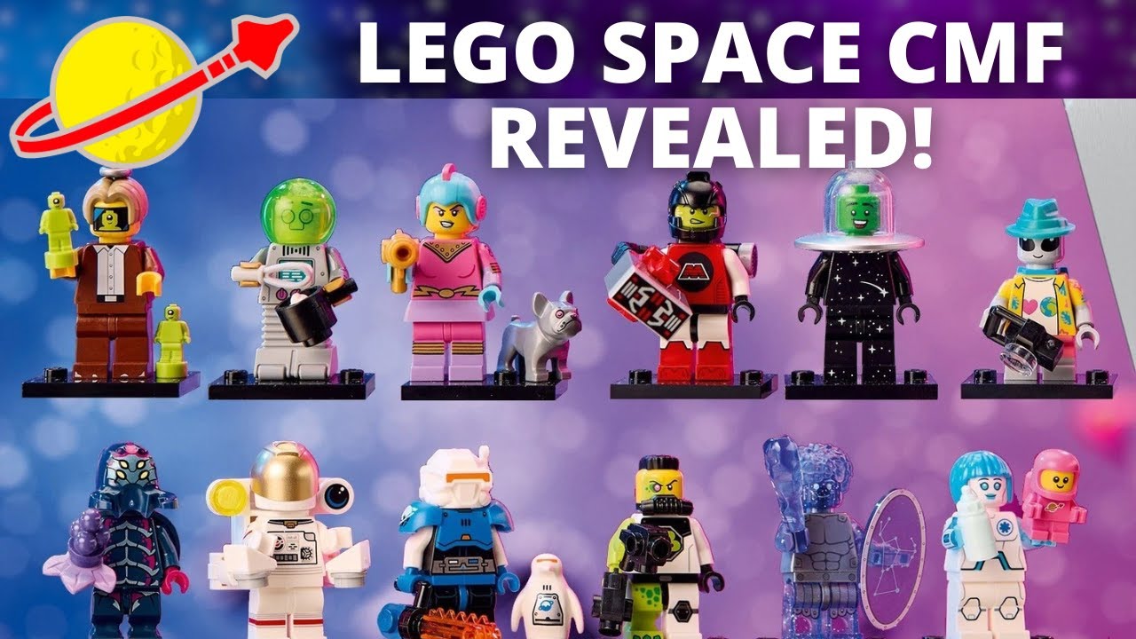 LEGO SPACE Collectible Minifig Series Revealed!