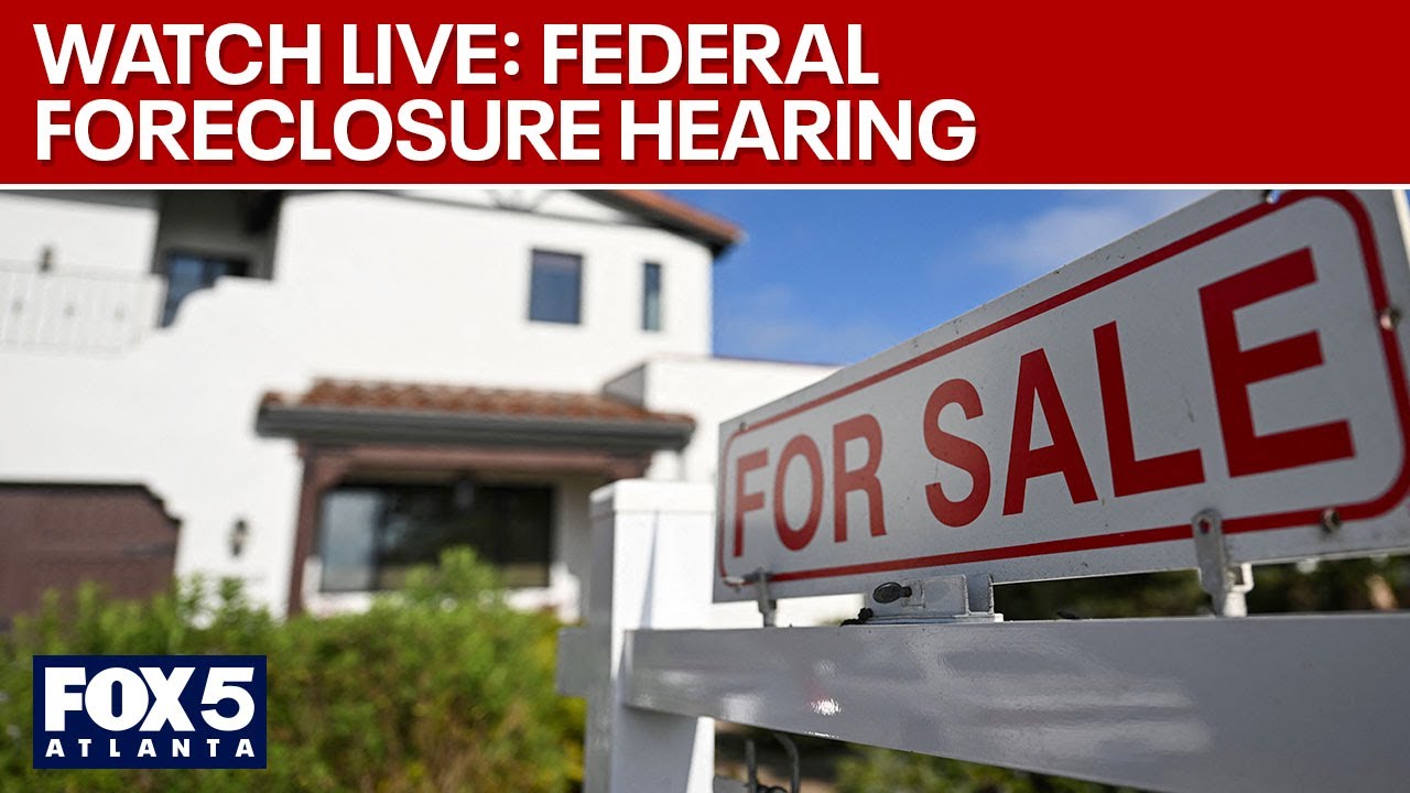 WATCH LIVE: Federal foreclosure hearing