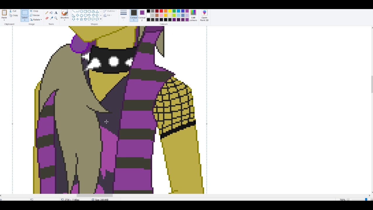 Springtrap FNaF 3 Speedpaint - Equestria Girls