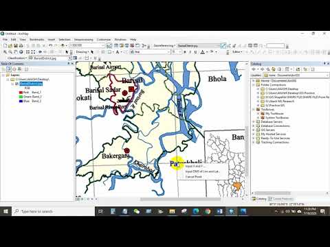 Georeferencing JPEG/JPG Image Map or Scanned Map in ArcGIS
