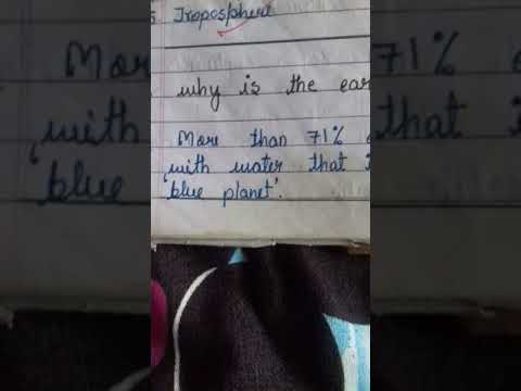 why is the earth called the blue planet?