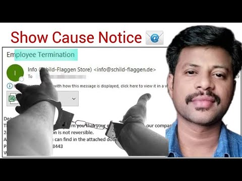 Show Cause Notice Vs Termination