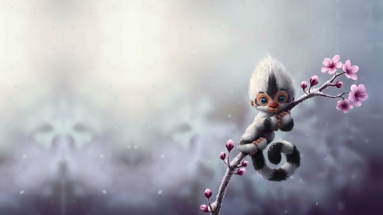 Cute Monkey HD Live Wallpaper - Loop Video