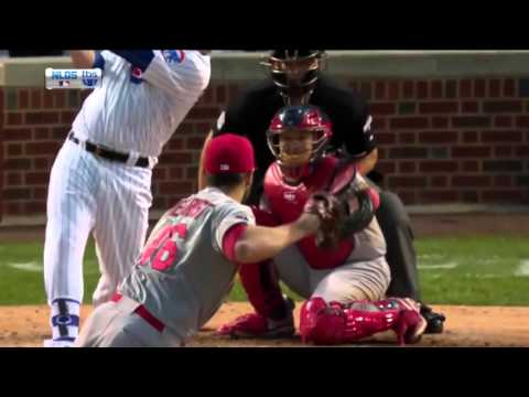 Kyle Schwarber Home Run Lands on the Scoreboard