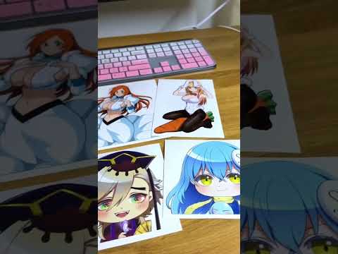 High quality anime stickers and decals