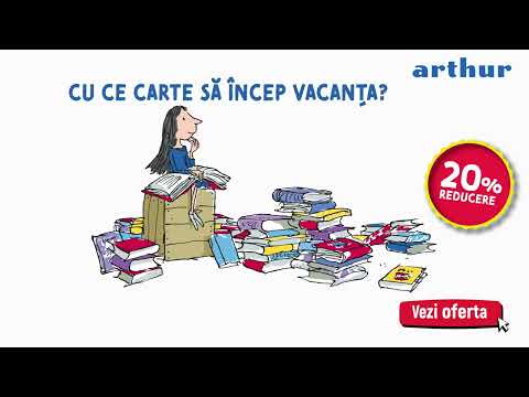 Campanie cărți pentru copii de la Editura Arthur