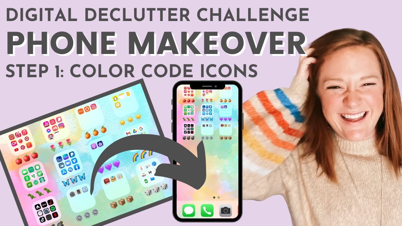 Color Code Your Phone Icons | Digital Declutter