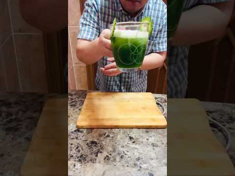 Fresh bitter gourd juice 🧃 good healthy good meditation eating 🥣 recipe #shortvideo #recipe