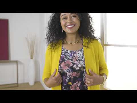 Nina Leonard Dolce Knit Duster Cardigan with Pockets