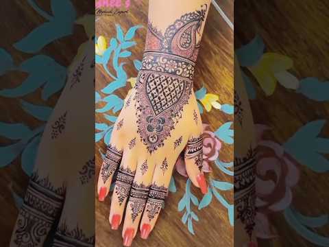 kashees mehndi Expert dasigns 2025 Stylish trending mehndi designs #mehndi #kashees #shortvideo