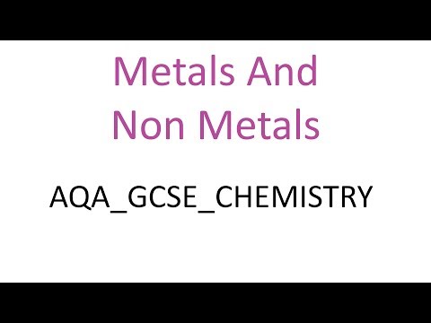 010 Metals and Non Metals _AQA_GCSE_CHEMISTRY