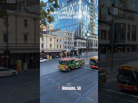 **HORN USAGE** South Australian Metropolitan Fire Service, ADL201,ADL202.
