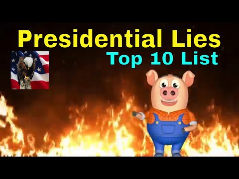 Top 10 List of American Presidential Lies