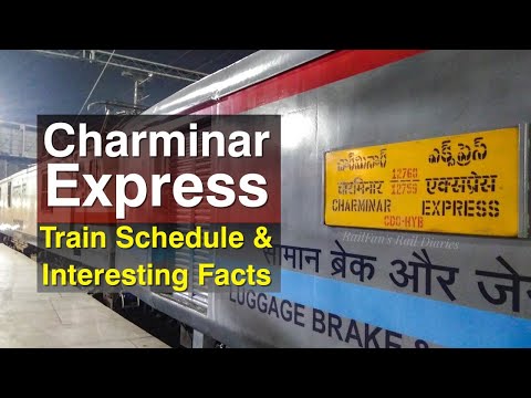 Charminar Express -12759/12760 Chennai Central тЖФ Hyderabad Deccan | RailMitra - Train Travel App ЁЯЪВ