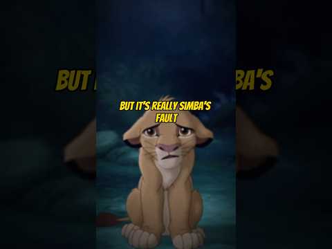 Simba CAUSED the drought at Pride Rock! #lionking #disney #mufasa #rafiki #scar