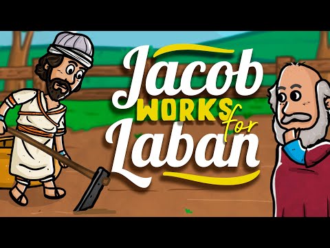 Jacob Works for Laban ⛏️???? | Animated Bible Stories | My First Bible | 13