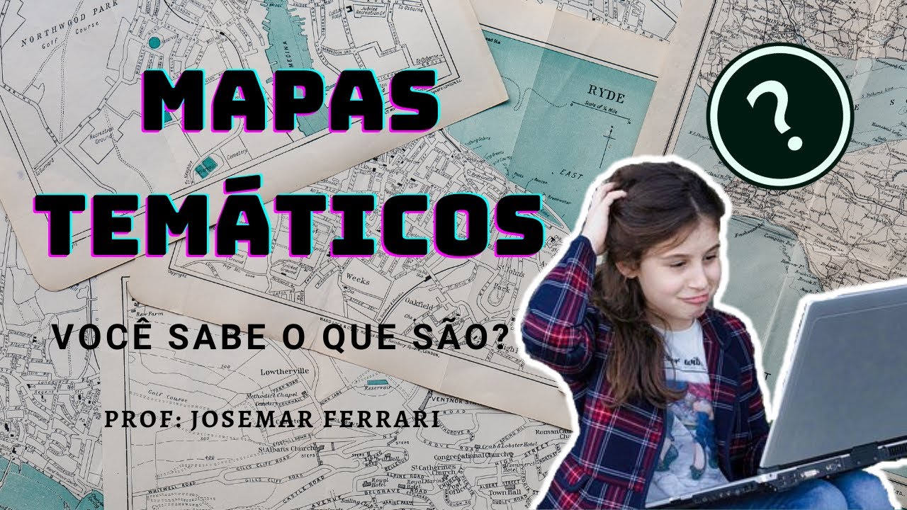 O que são MAPAS TEMÁTICOS/ Físicos, Econômicos e Demográficos/ Geografia/ Explicação Resumida FÁCIL