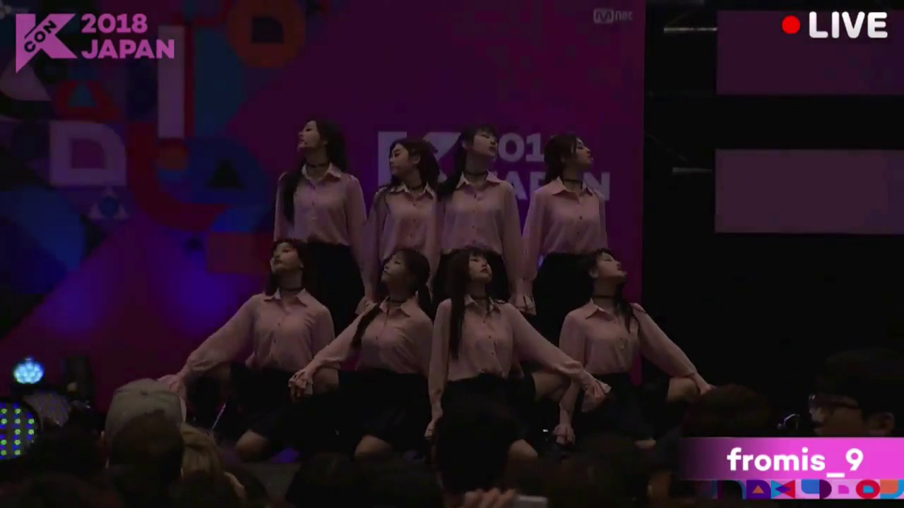 [Kcon japan] fromis_9 - miracle | Meet & Greet 180414