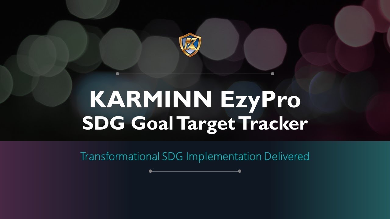 Karminn EzyPro SDG Goal Target Tracker | F6S