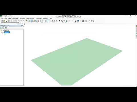 ADDING Z VALUES to watch a polygon in 3D in ArcMap in 1 minute