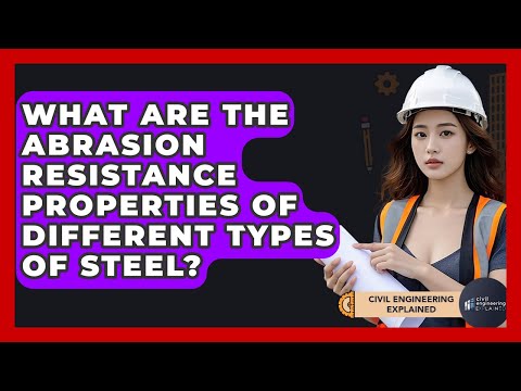 What Are The Abrasion Resistance Properties Of Different Types Of Steel?