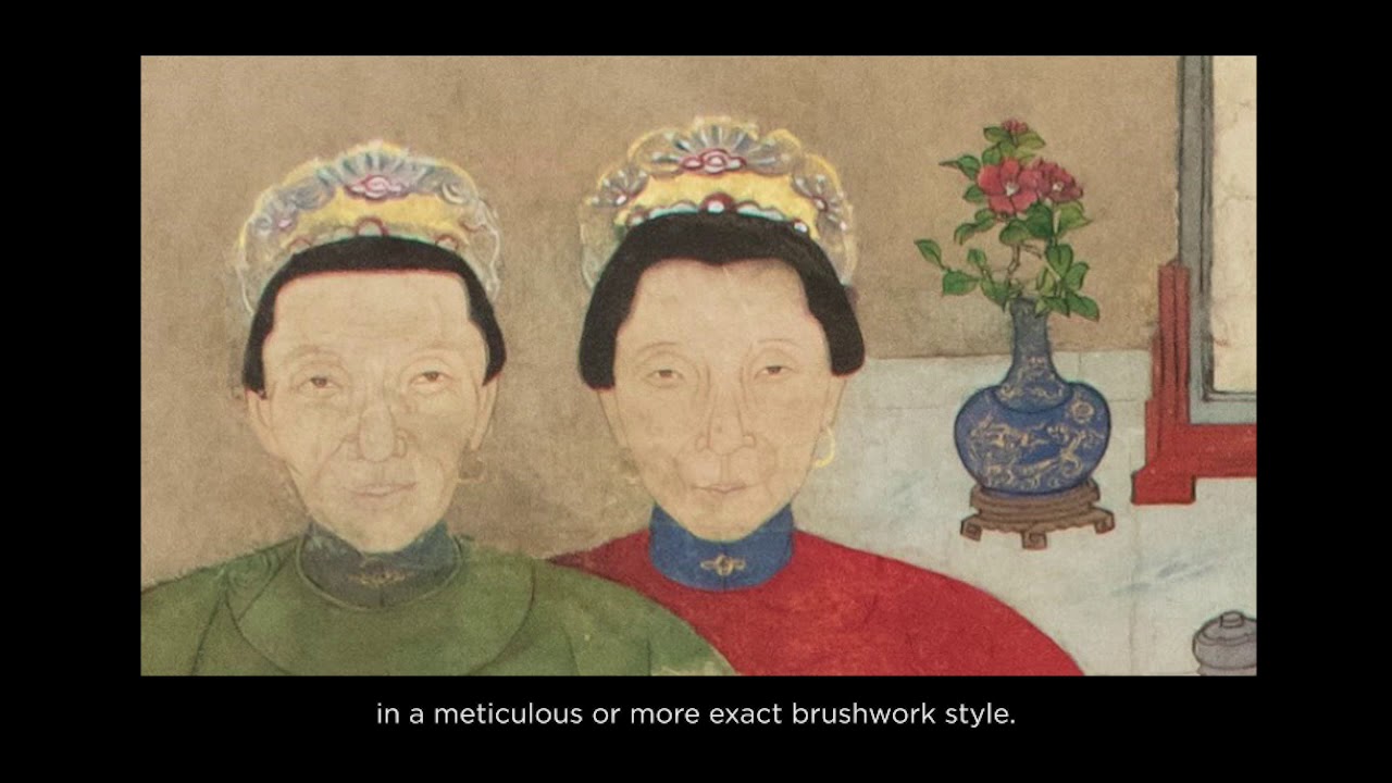 Conserving a Chinese Ancestor Group Portrait