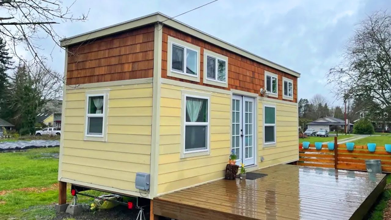 26-Foot Cheery Unique Tiny House for Sale in OR