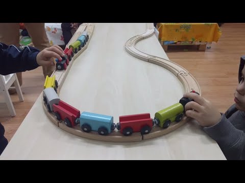 IKEA wooden Train set for kids