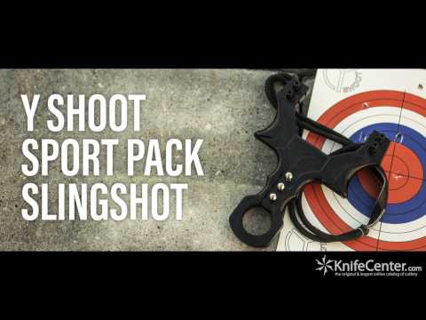 Y Shoot Sport Pack Slingshot
