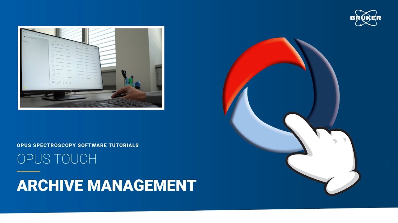 Archive Management | OPUS TOUCH Tutorial | Getting Started #9