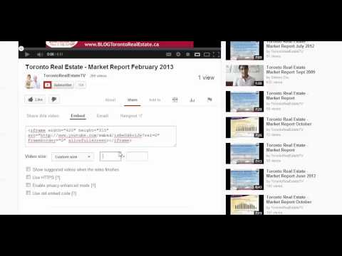 Embed Youtube Video In A Wordpress Widget
