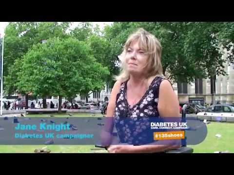 135 shoes campaign - an Interview with Jane Knight | #135shoes | Diabetes UK