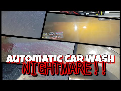 Automatic Car Wash NIGHTMARE: Let's Discuss! What Harm Can They Do & How To Avoid It!