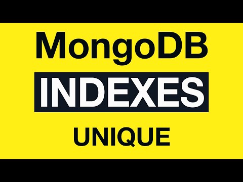 Learn 09 MongoDB Indexing Example 1 Create Unique index - Mind Luster