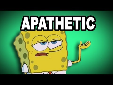 🤷🏼 Learn English Words: APATHETIC - Meaning, Vocabulary with Pictures and Examples