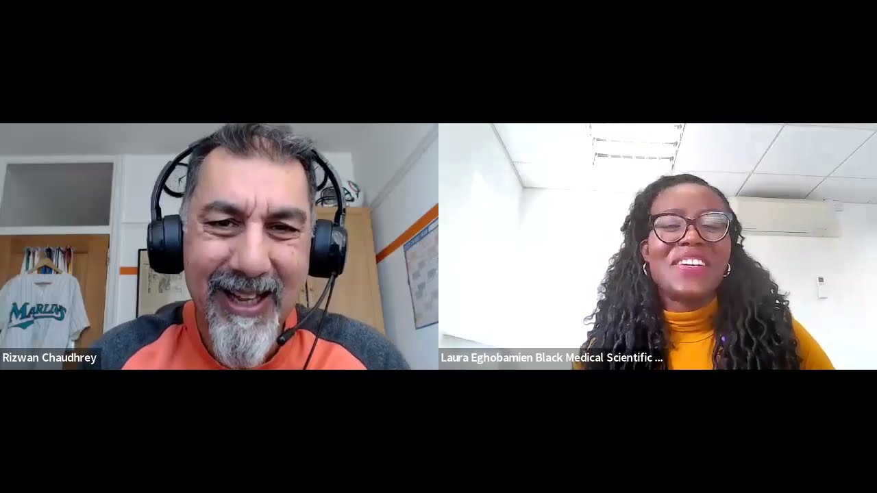 #ChatsWithChaudhrey S04E063 w ELRIGS Laura Eghobamien previewing ELRIG Drug Discovery 2023 18-19 Oct
