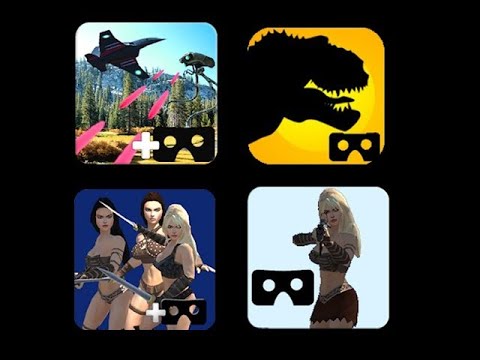 Free virtual reality / augmented reality games for google cardboard. Vr games. evader Interactive.