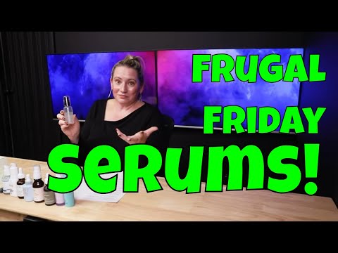 Affordable Facial Serums 💲 Frugal Friday! Favorite Fragrance Skincare Serums - Sensitive Friendly!