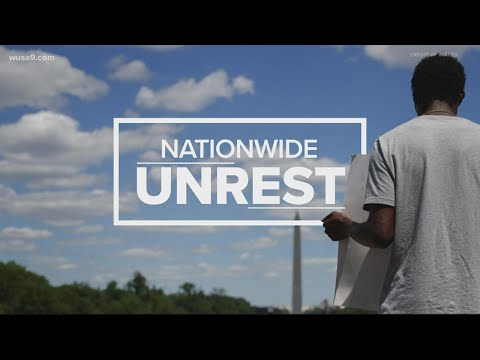 Protesters march on DC streets for the 16th day in a row